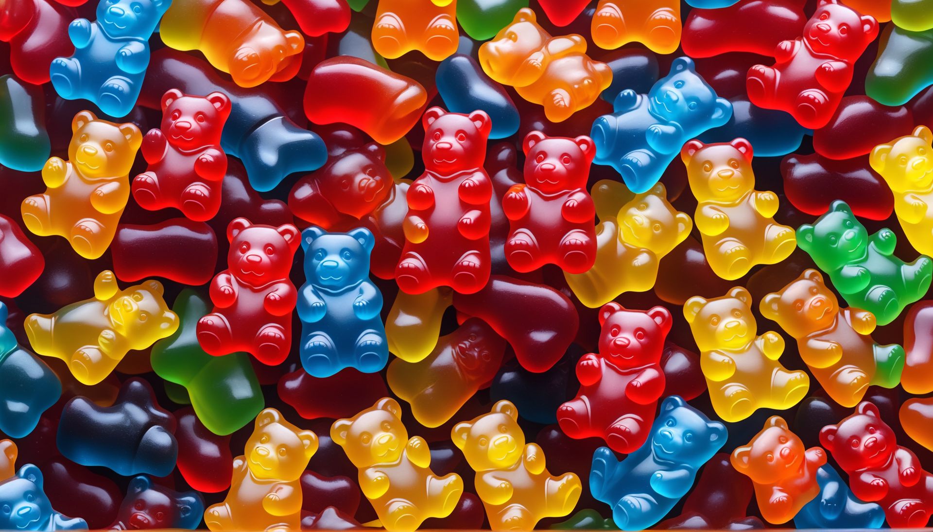Pile Gummy Bears, Colorful Gummy Bears - Stable Diffusion Prompts ...